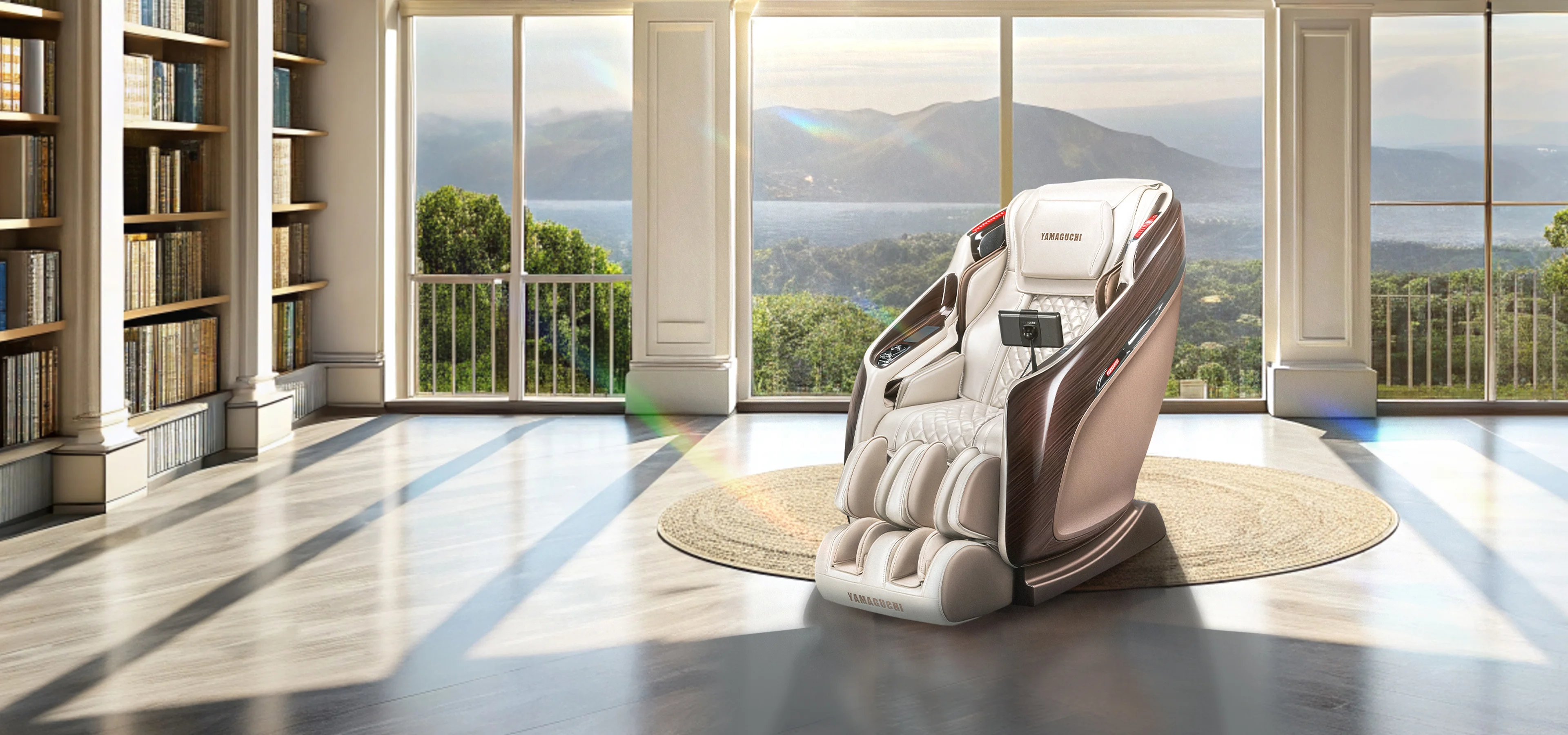 Массажное кресло Yamaguchi GT (коричневое)