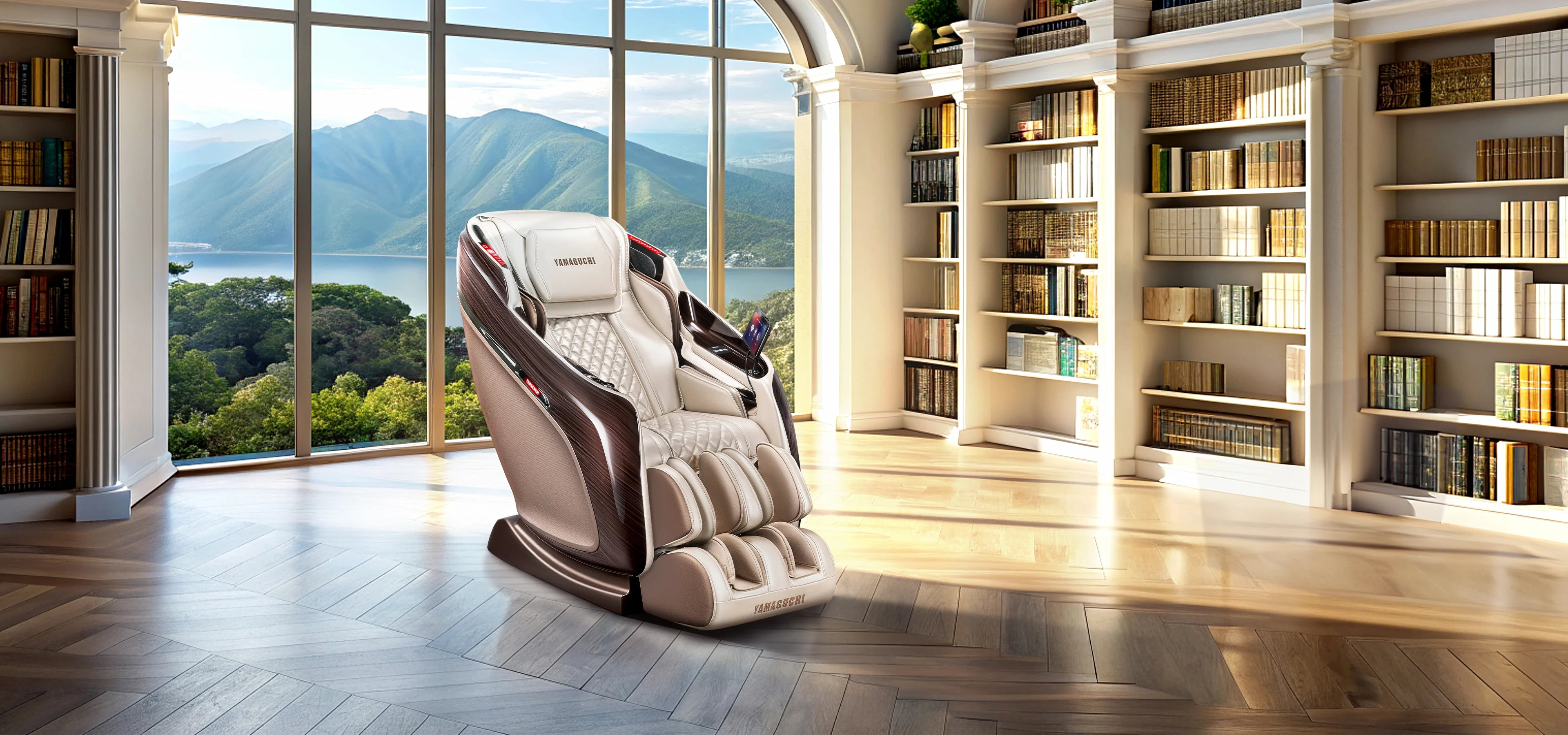 Массажное кресло Yamaguchi GT (коричневое)
